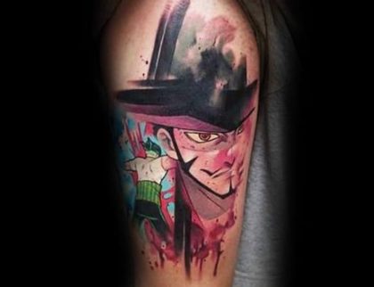 one-piece-zoro-mihawk-sxedia-tatouaz-tattoos-eisaimonadikigr - Είσαι ...